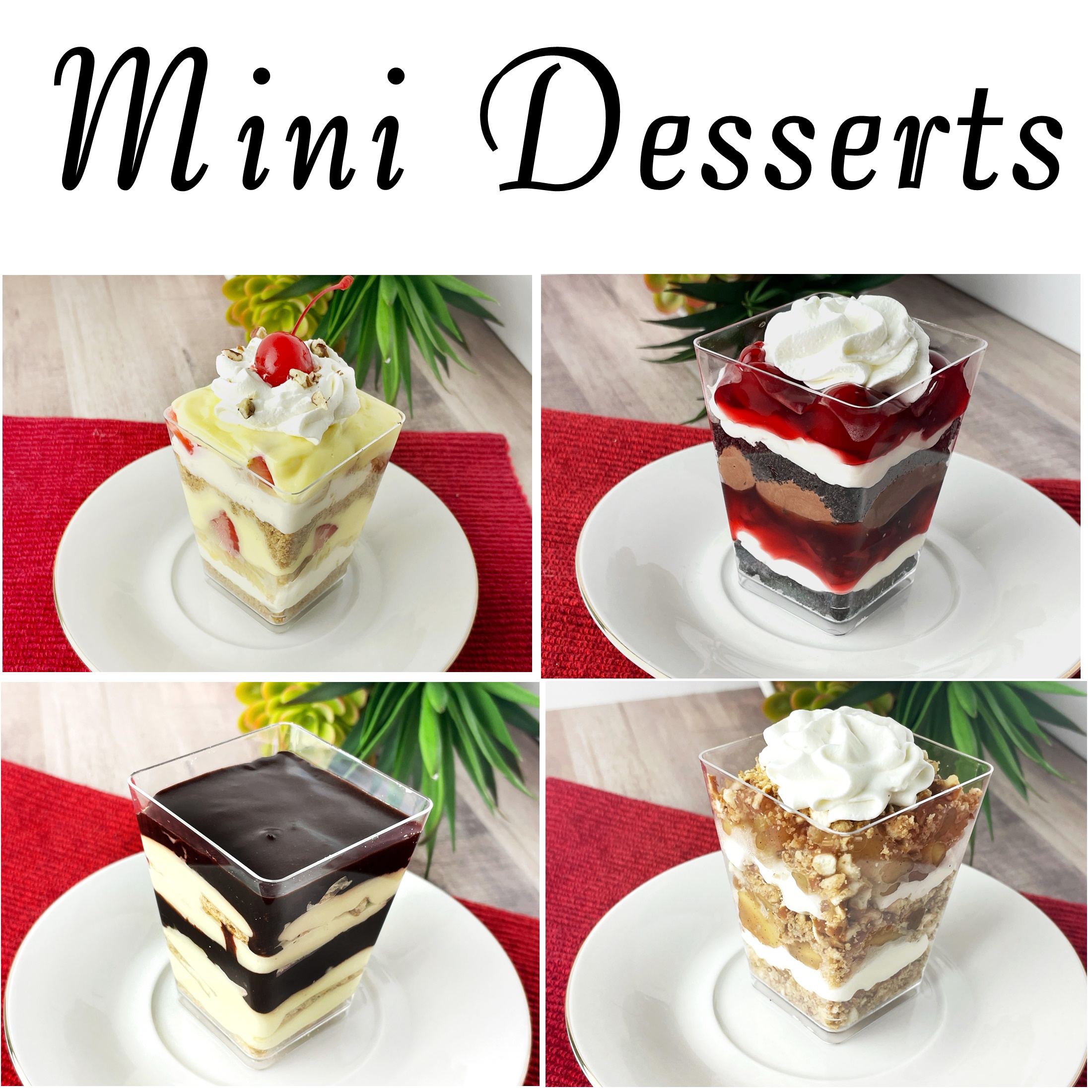 NEW! Mini Desserts – Lacey Bakes